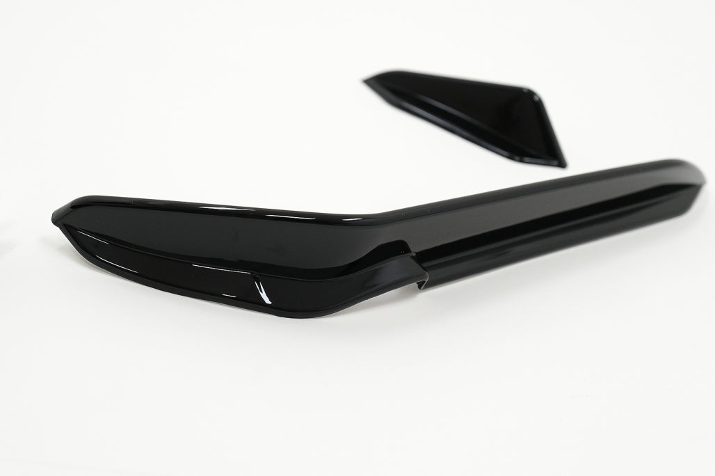 Front Bumper Side Fins Flaps suitable for VW Golf 7.5 5G R Hatchback ...